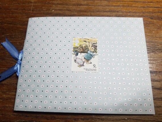 Custom Card Peter Rabbit Stamp Religious Easter Handmade | Etsy