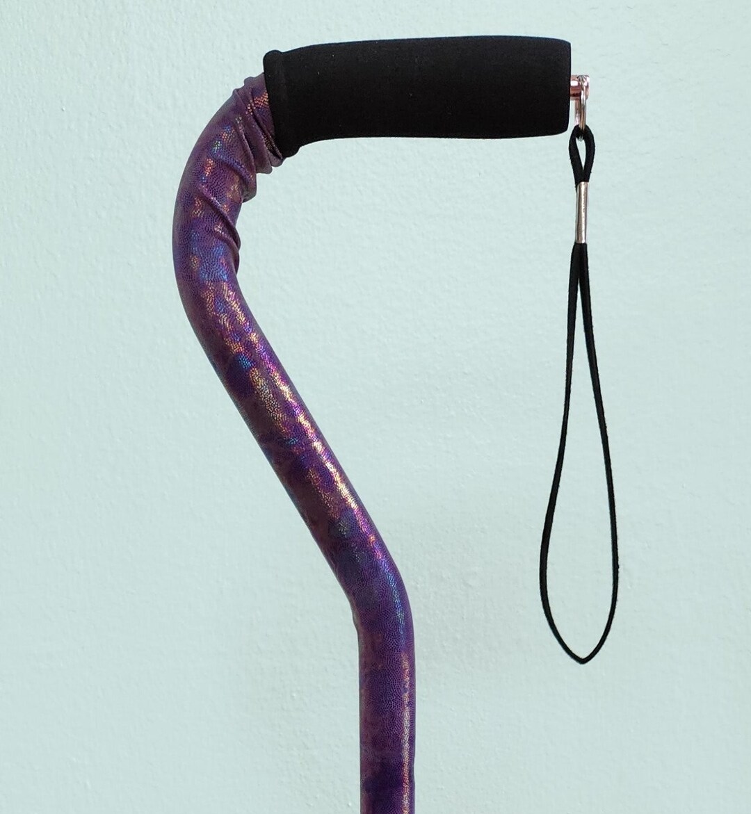 Purple Patina Metallic Eye Candy Cane Covers - Etsy