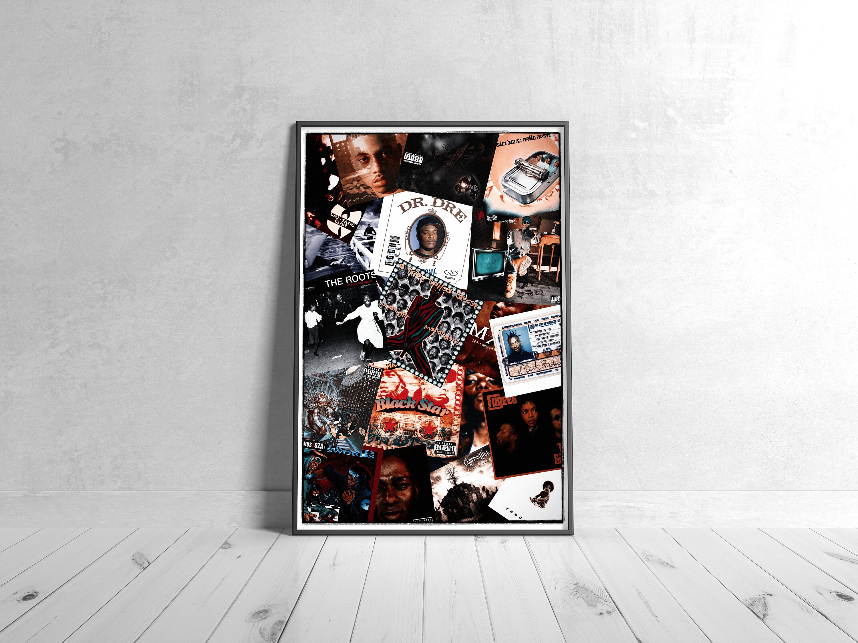 90s Rap Poster/Kunstdruck Bild in 5 Groessen by | Etsy