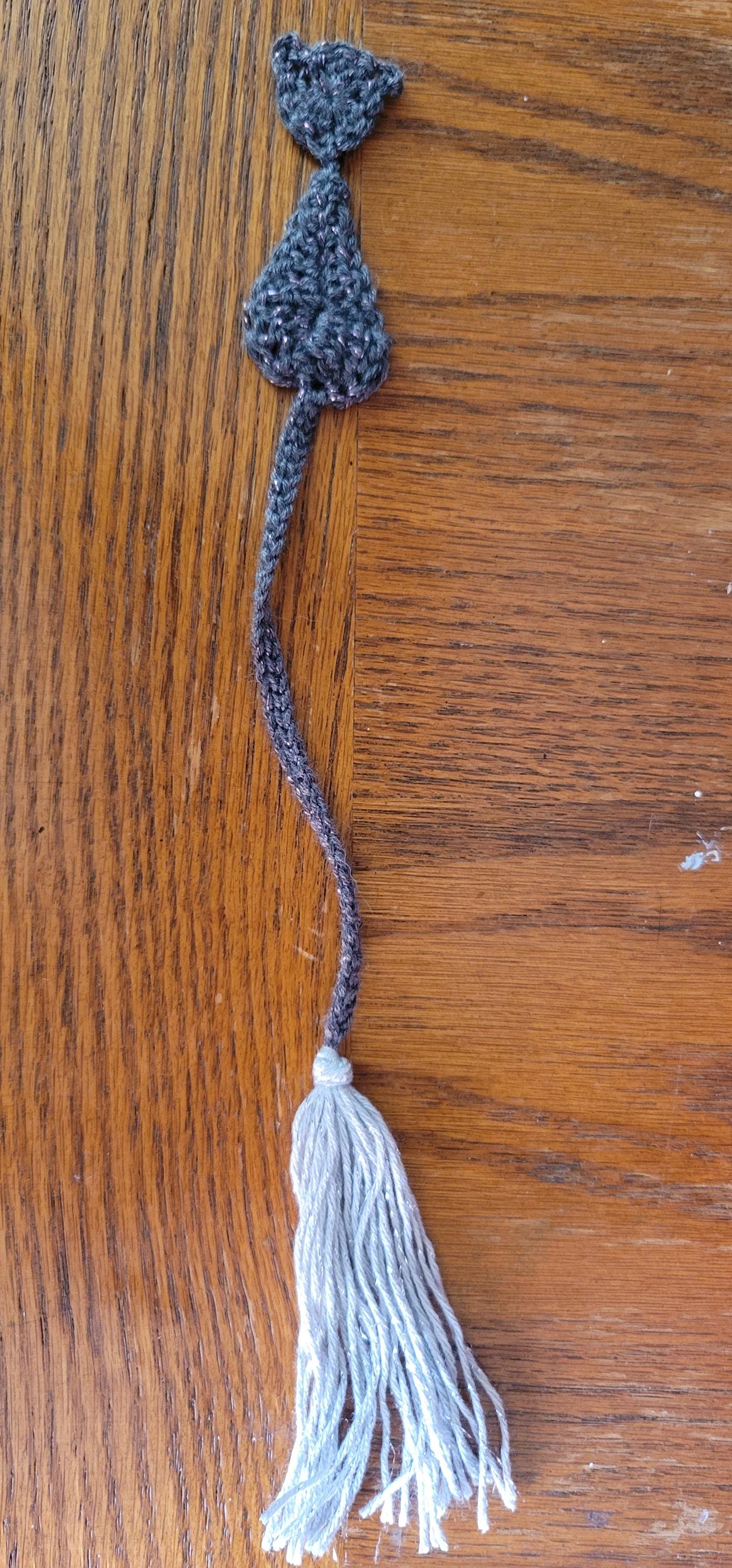Long-tailed Kitty Bookmark - Random Color - Etsy