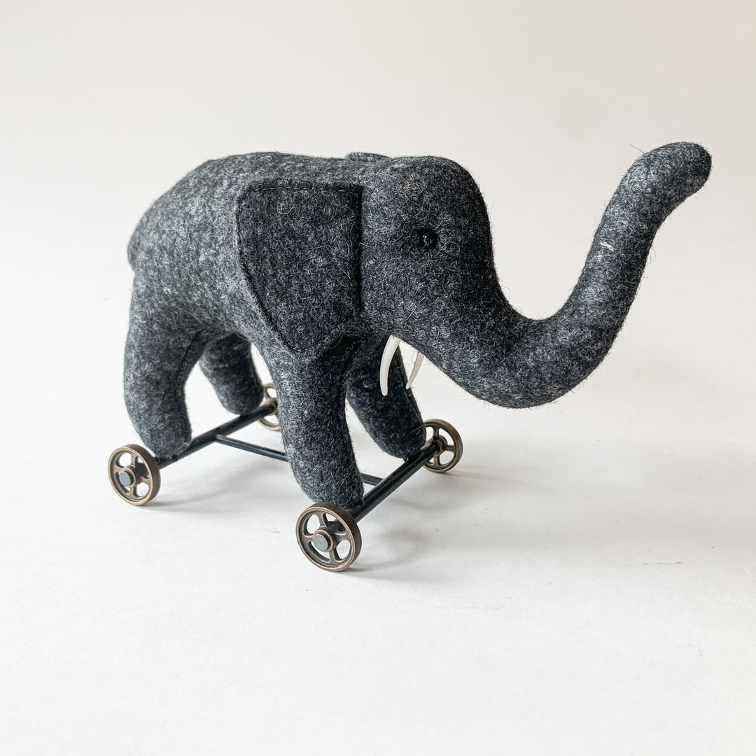 Vintage Steiff Felt Elephant, Steiff Club 2004 - Etsy