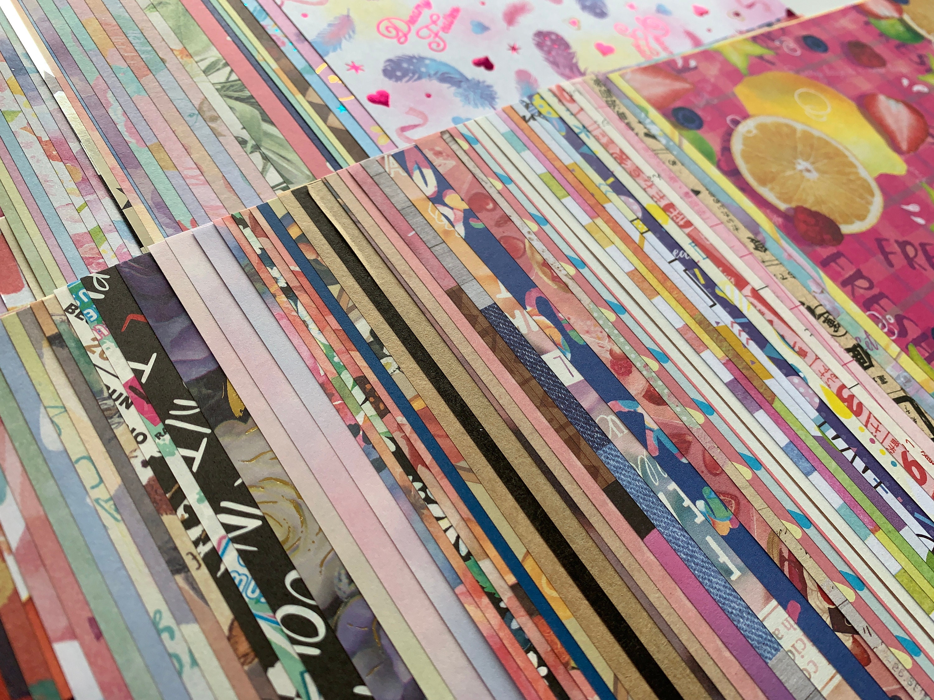 Random Design Paper. Assorted. Kawaii Stationery. - Etsy