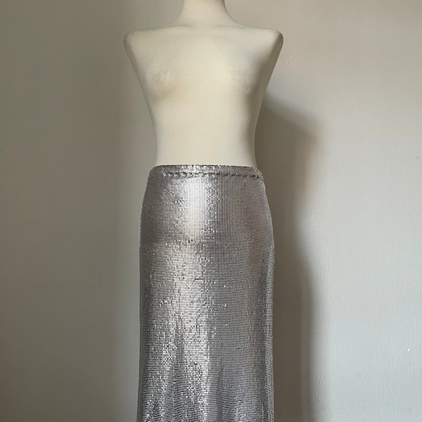 Mesh Chainmail Skirt - Etsy