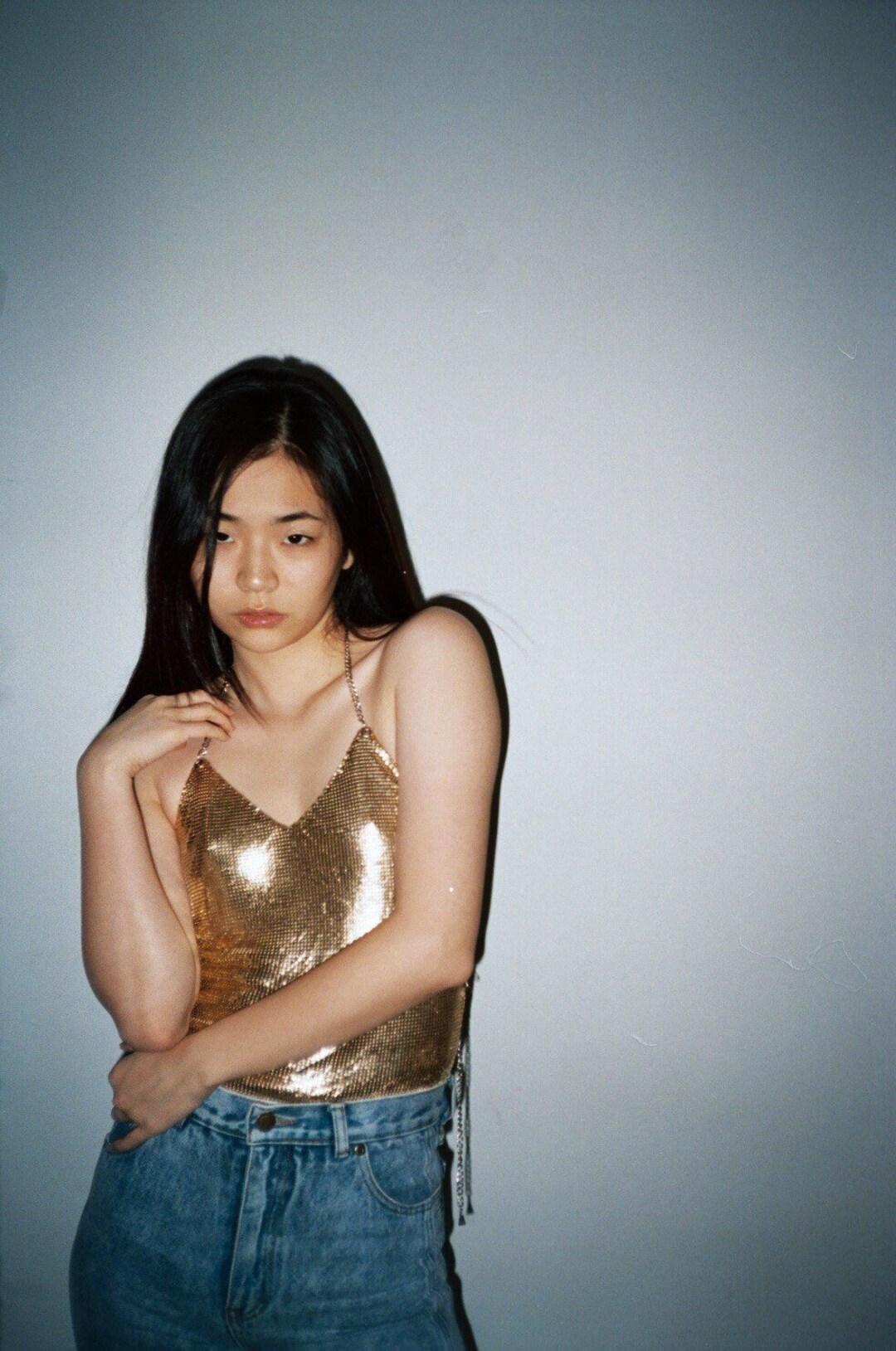 Interstellar Metallic Top (long Version) | Metal Crystal Mesh Chainmail ...