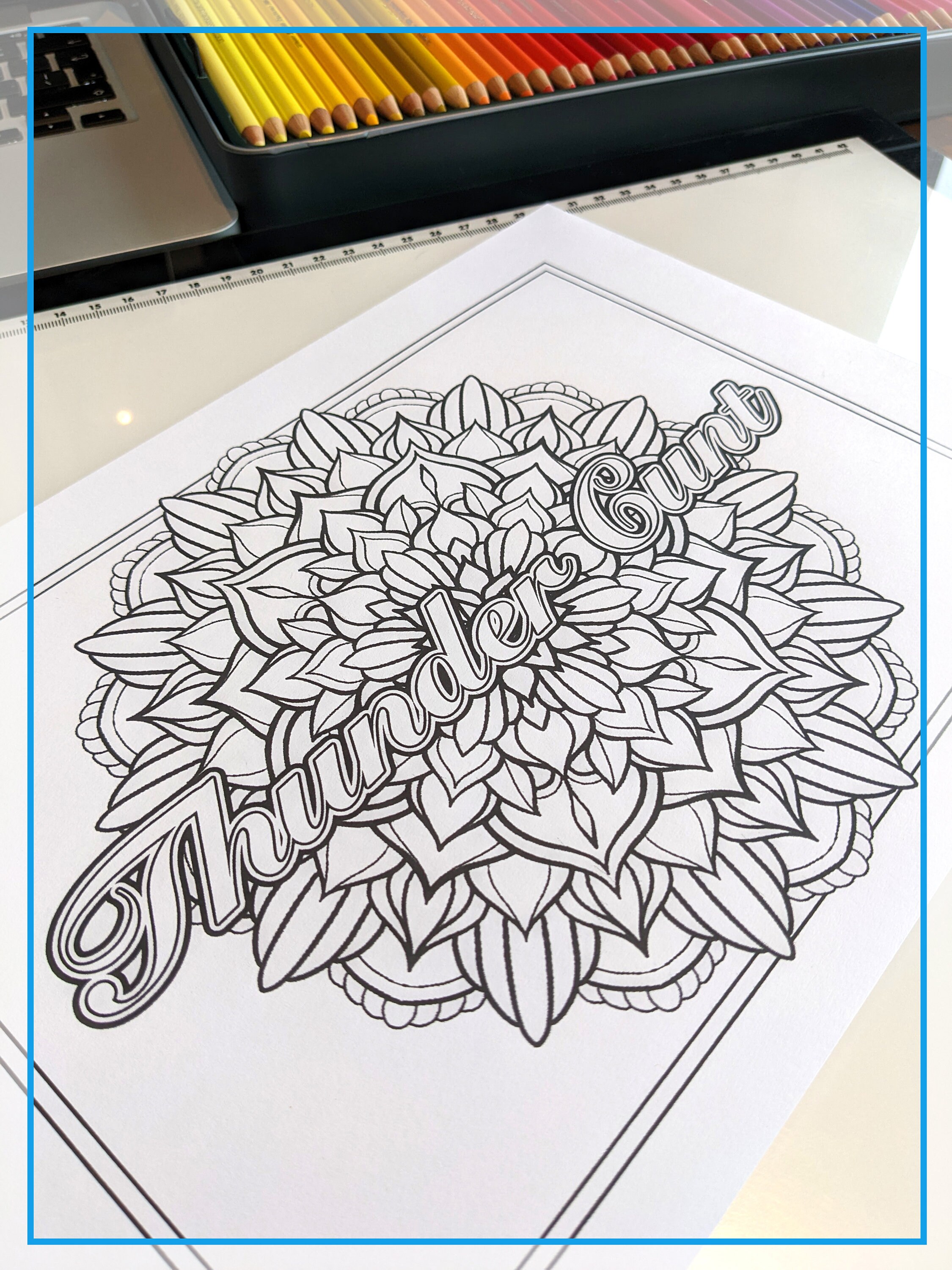 Rude Sweary Adult Mandala Colouring Pages Printable Instant Download ...