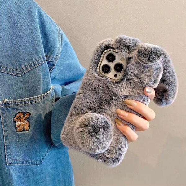 Bunny iPhone Case - Etsy