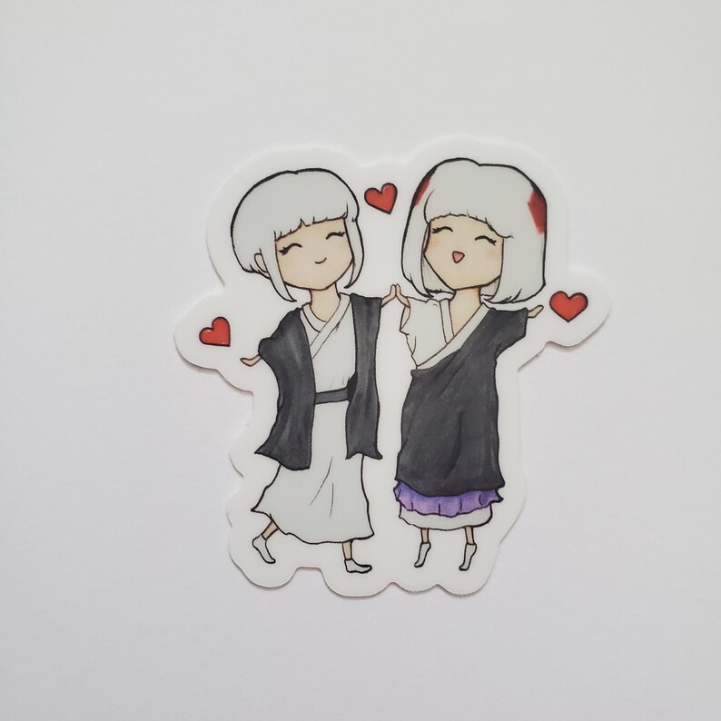 Love Yourself Double Chibi Uraume Shiori Himi Heian Era JJK Jujutsu ...