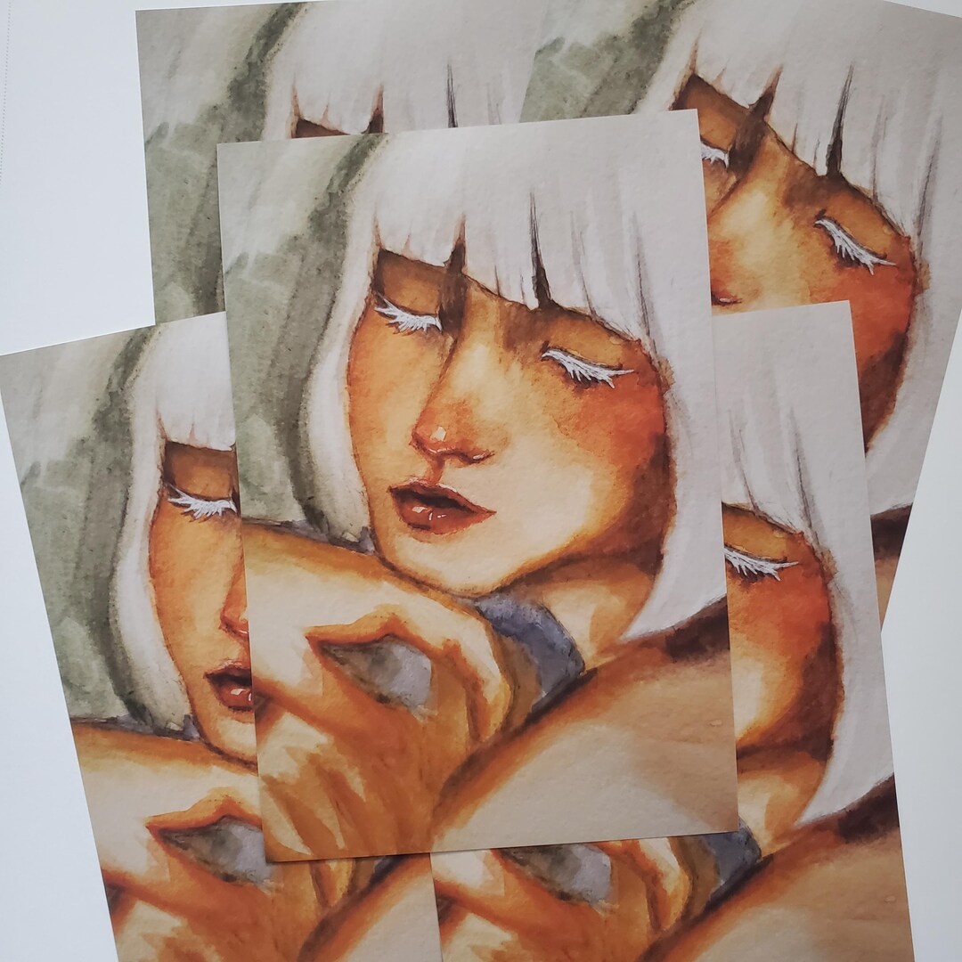 MINI PRINT Uraume Watercolor JJK Jujutsu Kaisen Fanart - Etsy