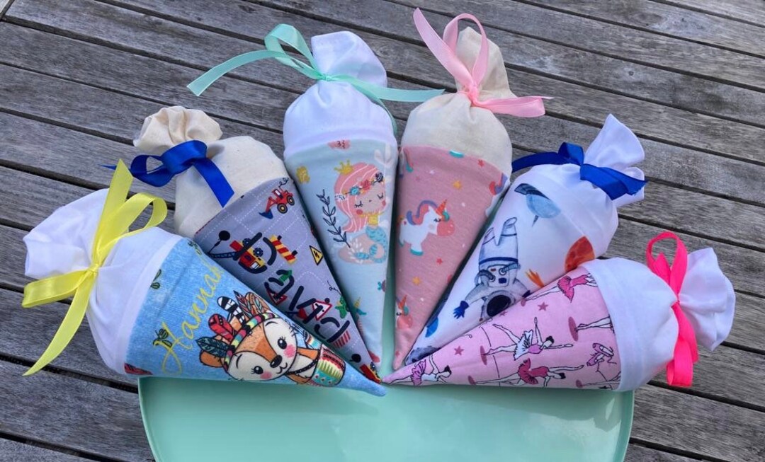 Mini School Cone Filled or Unfilled - Etsy