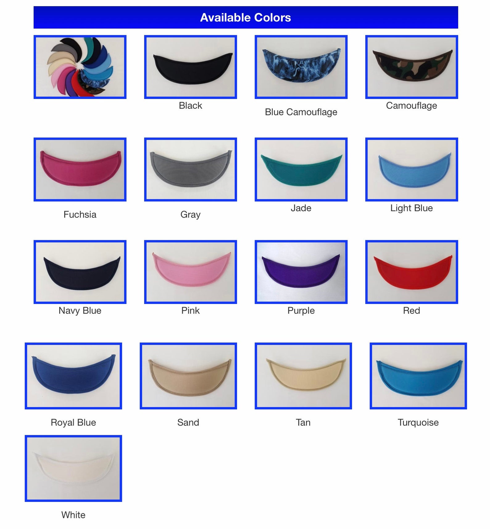Customizable Sunglass Visor: Strap-free Sun Shield - Etsy