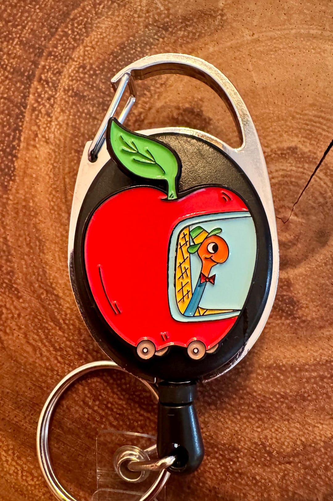 Lowly Worm From Richard Scary’s Busytown Retractable Badge Reel - Etsy