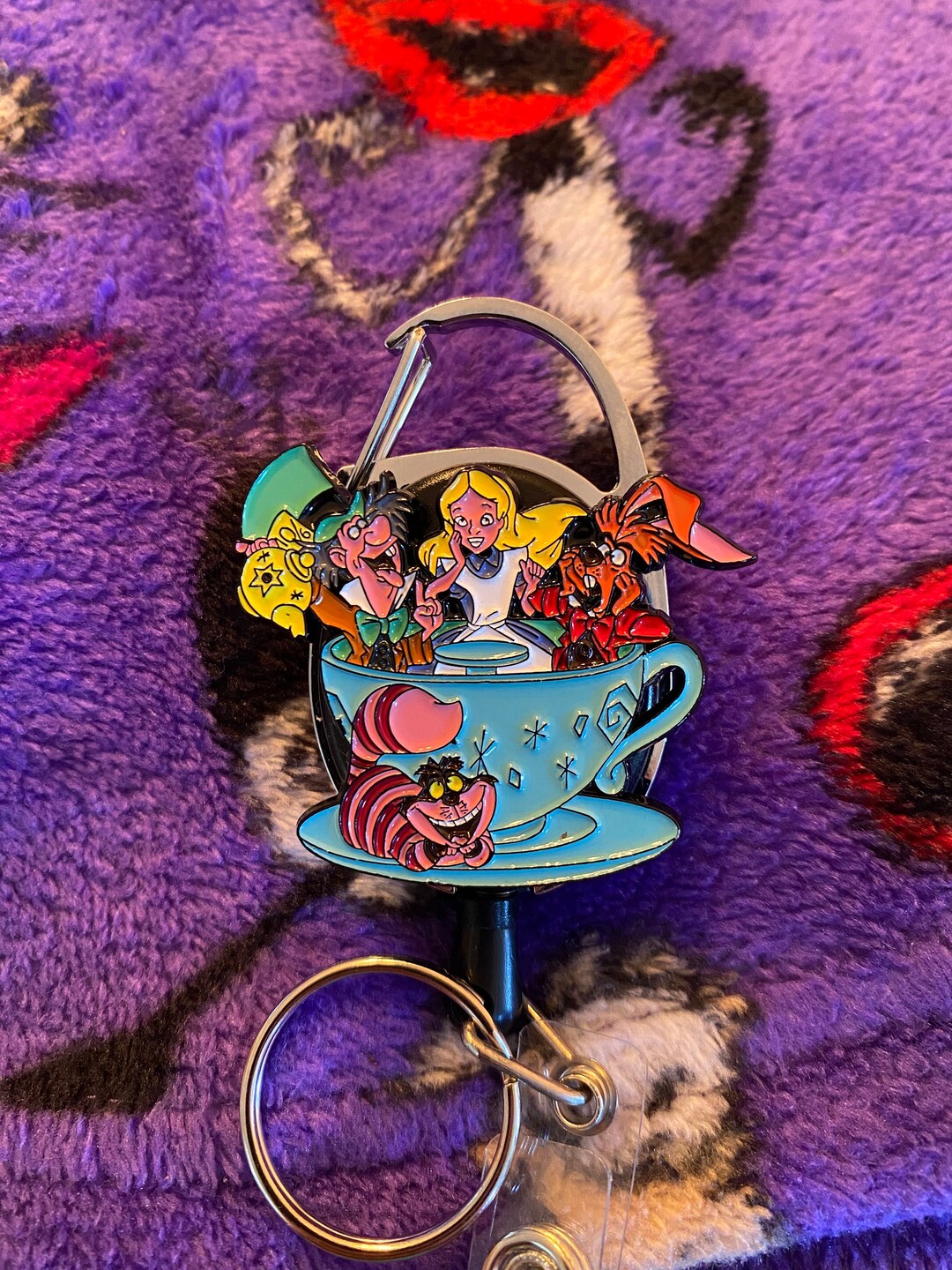 Disney’s Alice in Wonderland Retractable Badge Reel - Etsy