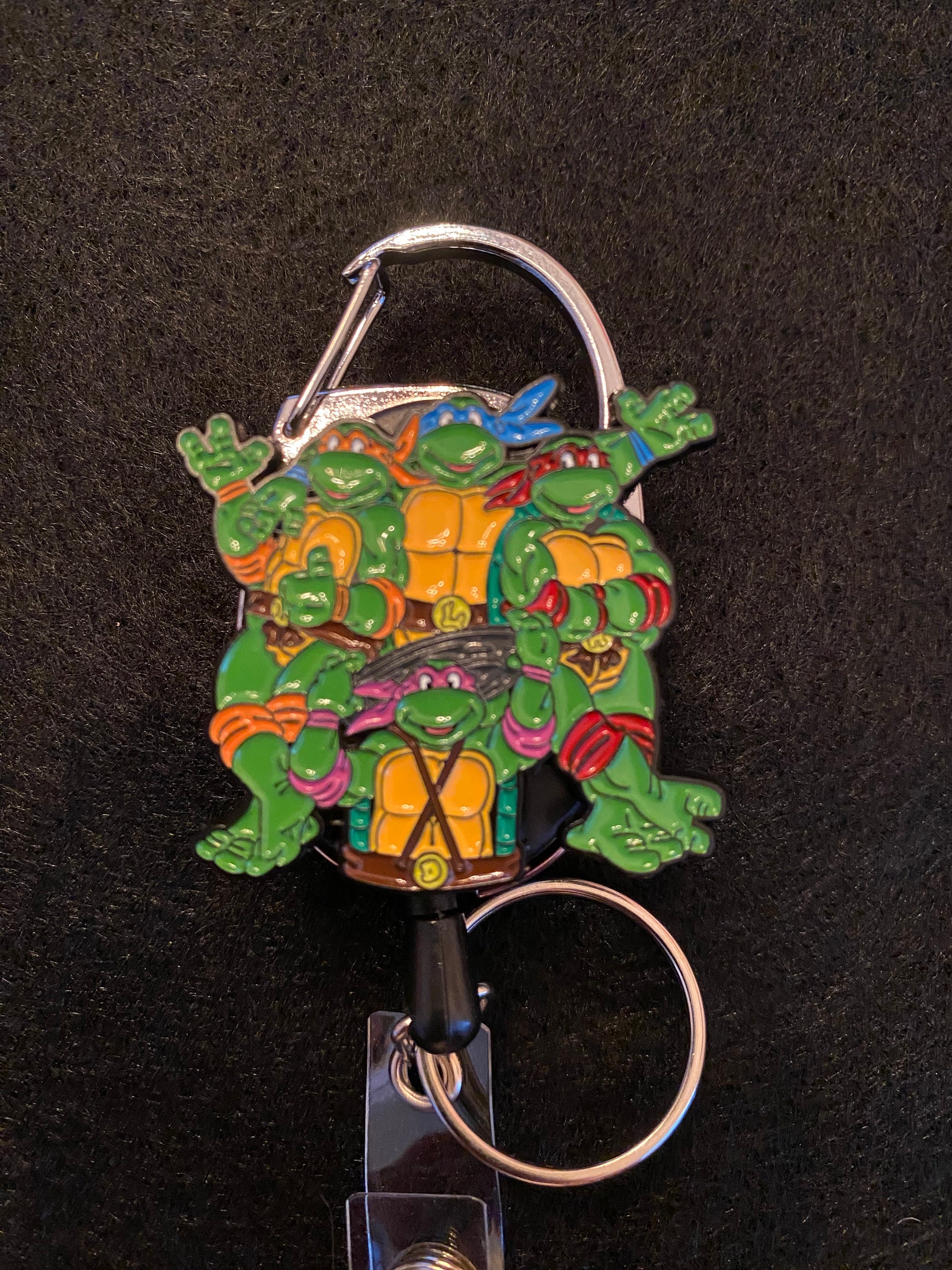 Teenage Mutant Ninja Turtles Retractable Badge Reel - Etsy