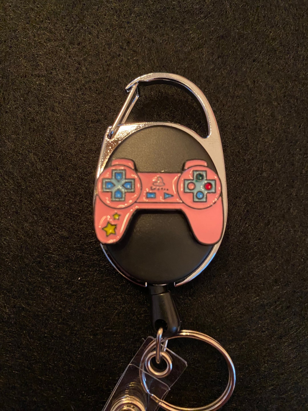 Video Game Controller Retractable Badge Reel - Etsy