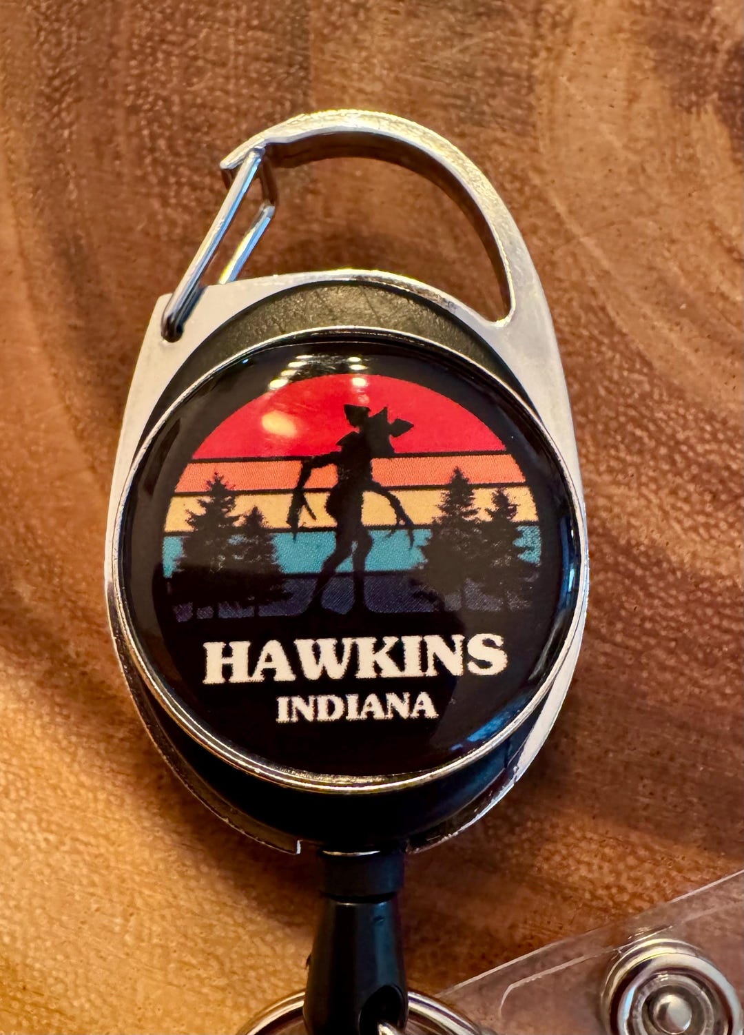Stranger Things Retractable Badge Reel - Etsy