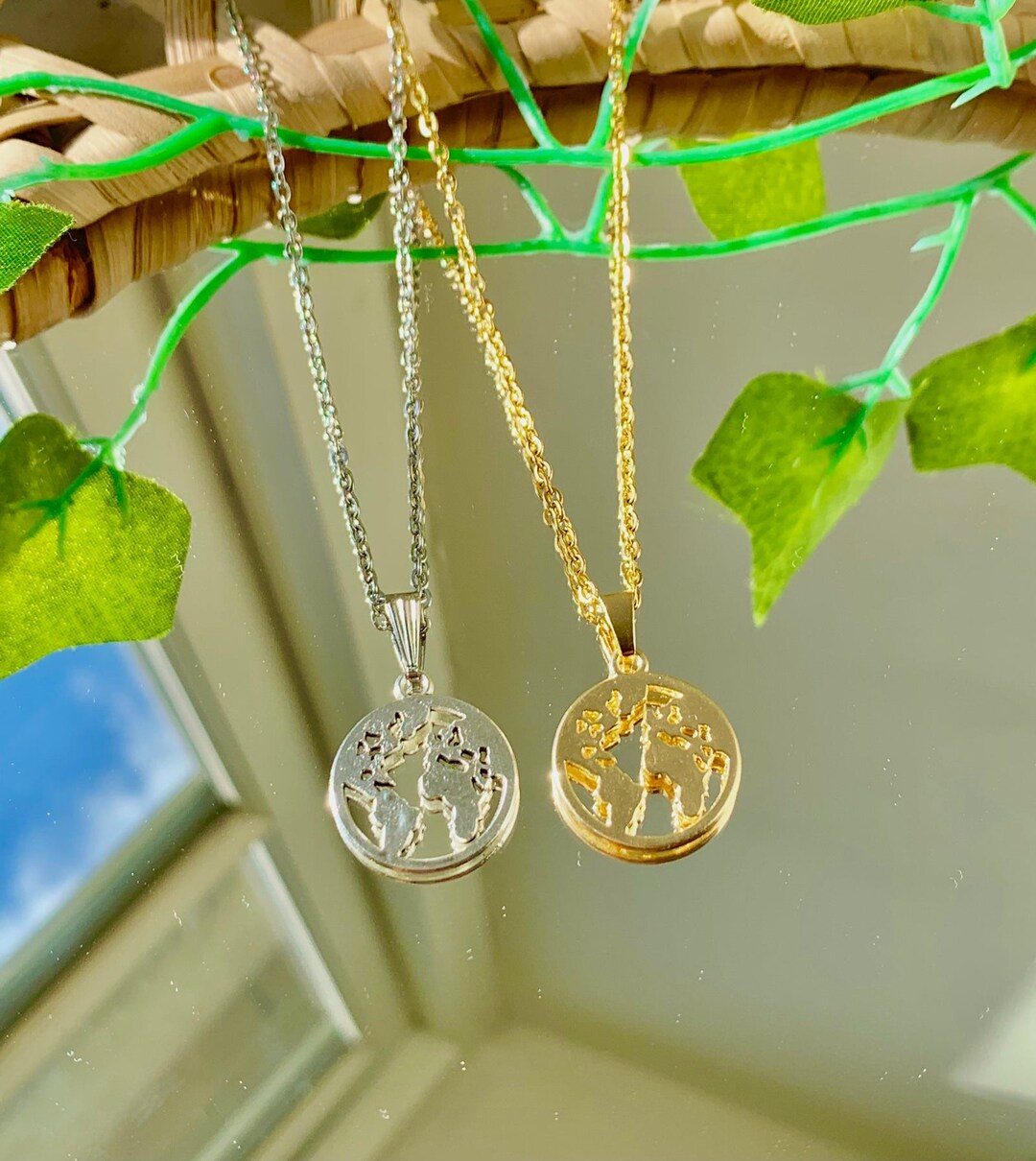 Handmade ‘earth Day, Every Day’ Necklace - Profits Donated to Climate ...