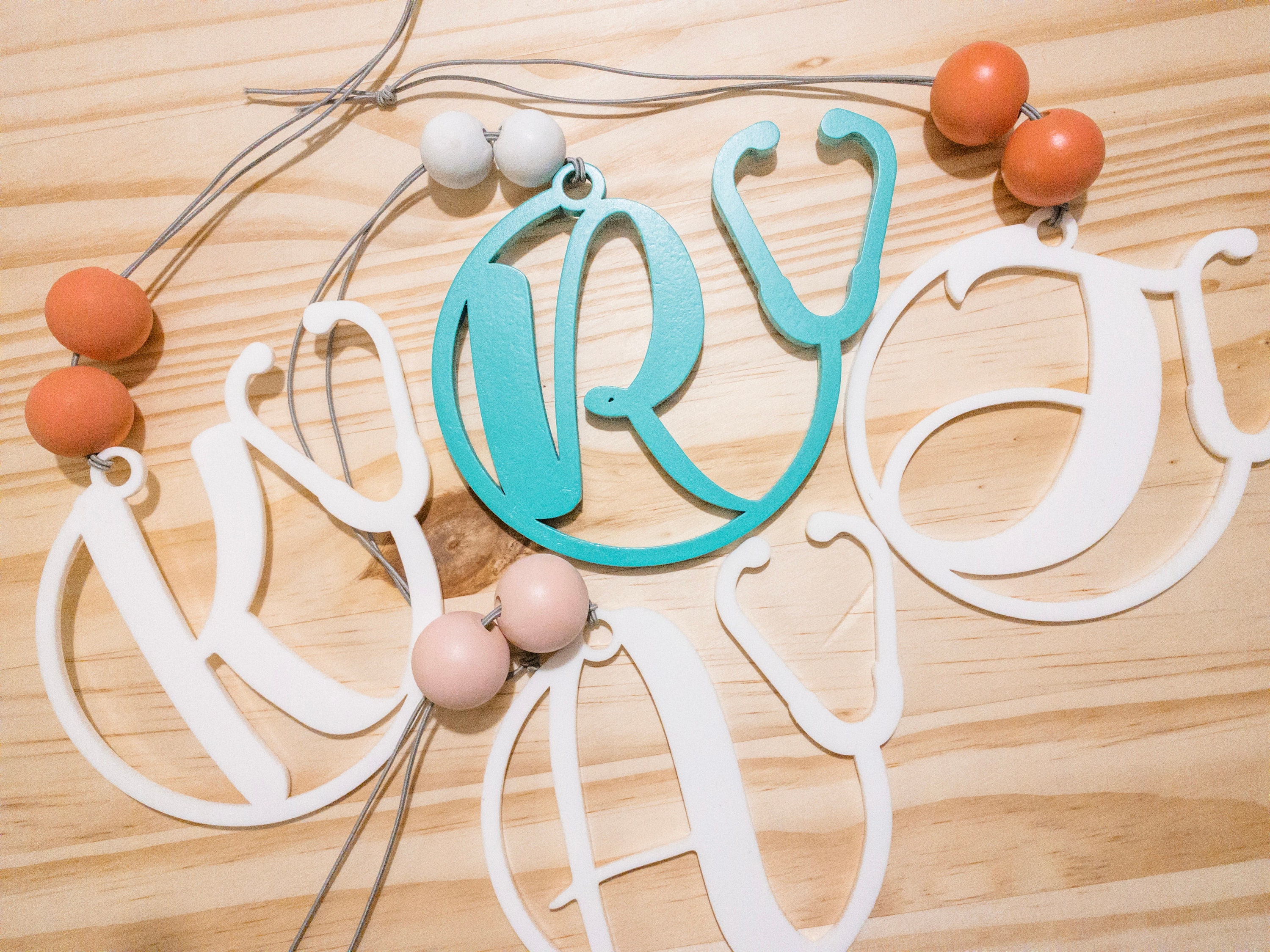 Initial Stethoscope FULL ALPHABET Digital File SVG - Etsy