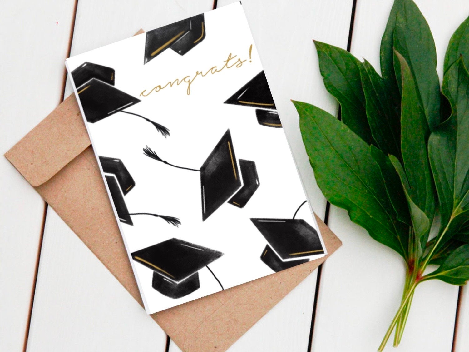 Graduation Card Digital Printable Download Jpegpdf Cute Etsy