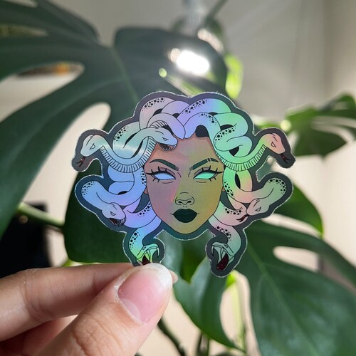 Teenage Medusa Vinyl Sticker - Etsy