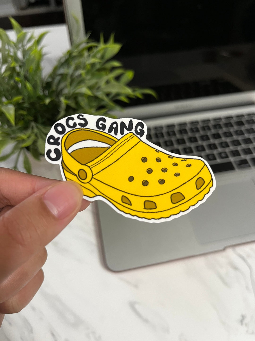 Vinyl Glossy CROCS GANG Stickers - Etsy