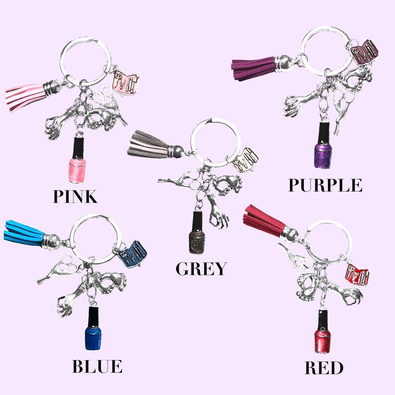 Nail Queen Keychain| Nail Tech Keychain|digital Business Card| NFC ...