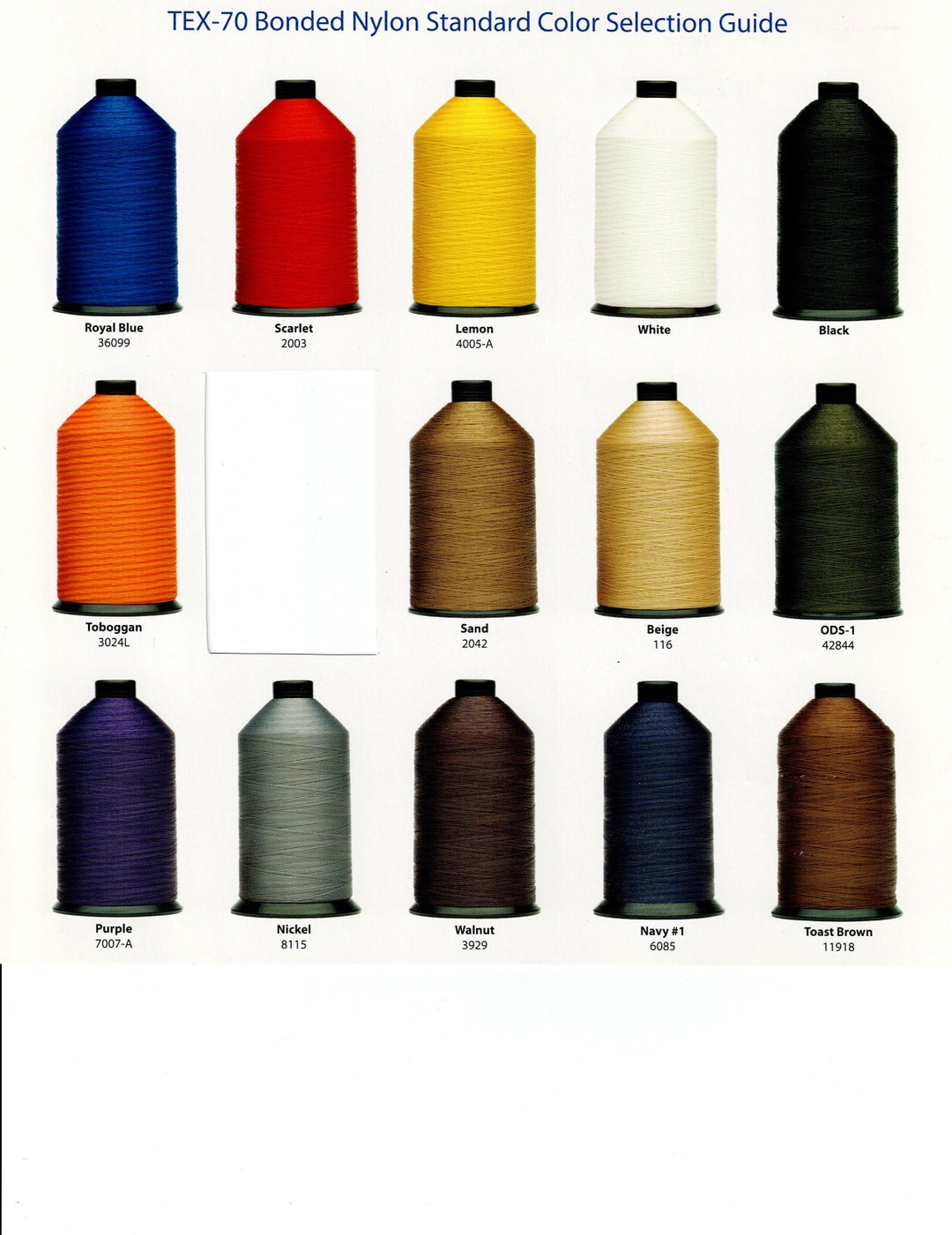 NYLON THREAD, T-70, B69 - Etsy