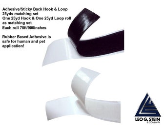 Adhesive/sticky Back Loop 25yd Roll Loop Side Only - Etsy