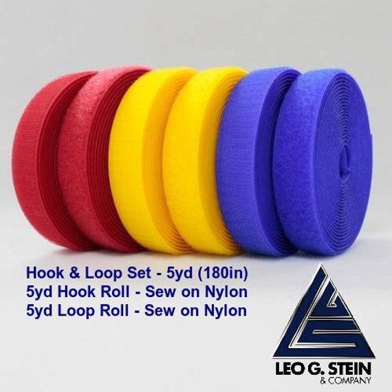 Hook and Loop Fasteners 5 Yd Pair Matching Set. 1 Hook Roll - Etsy