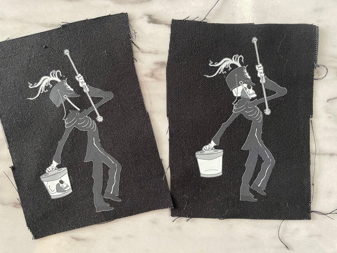 Punk Rock Haunted Mansion - MCR - Hat Ghost - Patch Set - Etsy