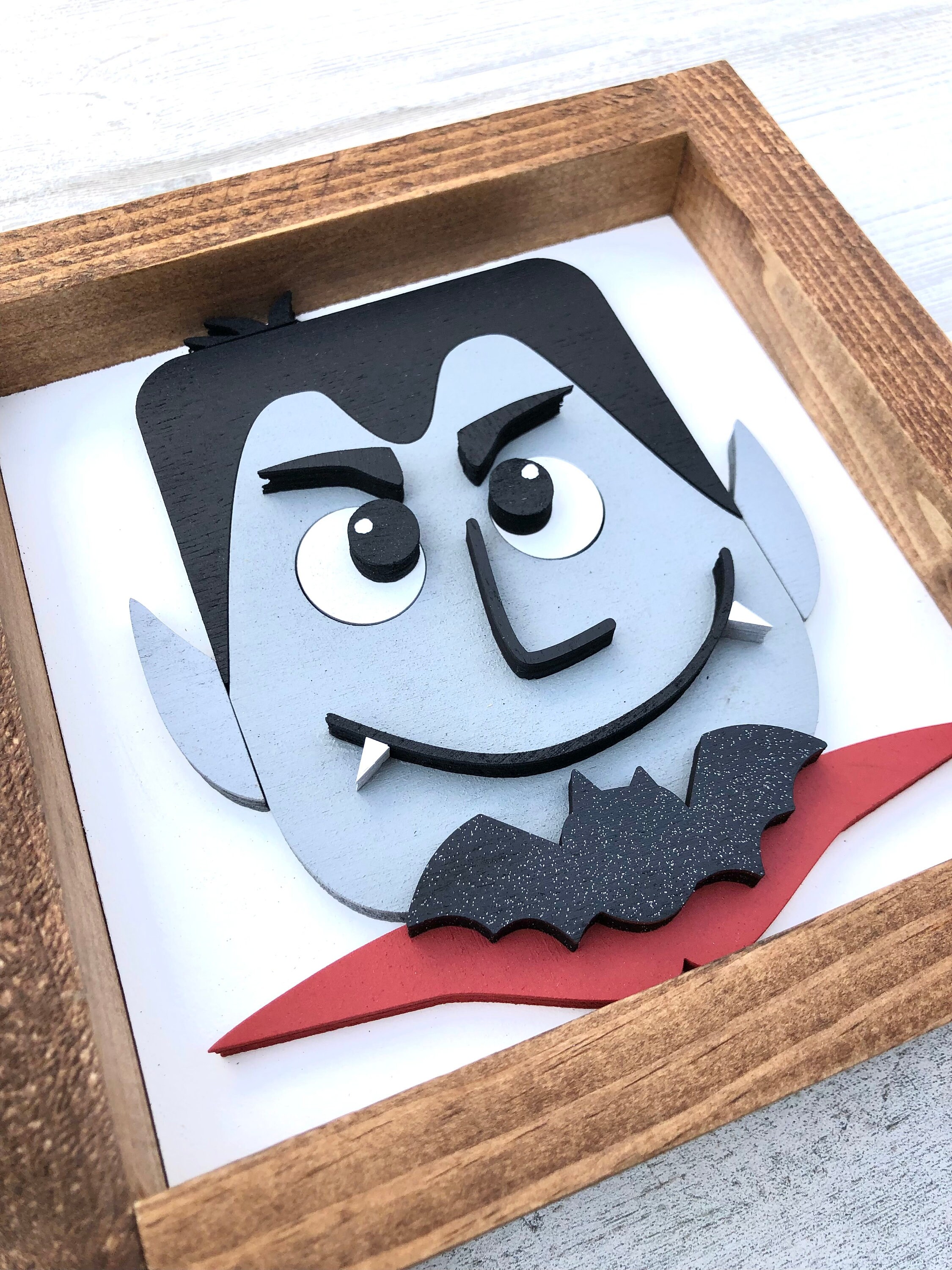 Vlad Cute Vampire Sign, Goofy Vampire Sign, Dracula ,halloween Decor ...