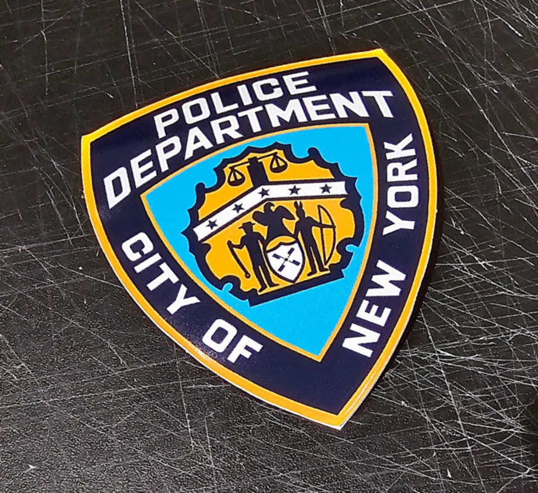 NYPD Police Vinyl Sticker Car Truck Window Decal New York Police ...