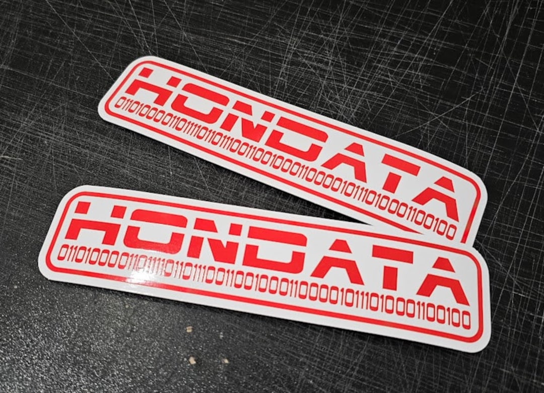 32x JDM Hondata Sticker Decal Drift Car Turbo Euro Civic S2000 Typer P28 ECU - Etsy