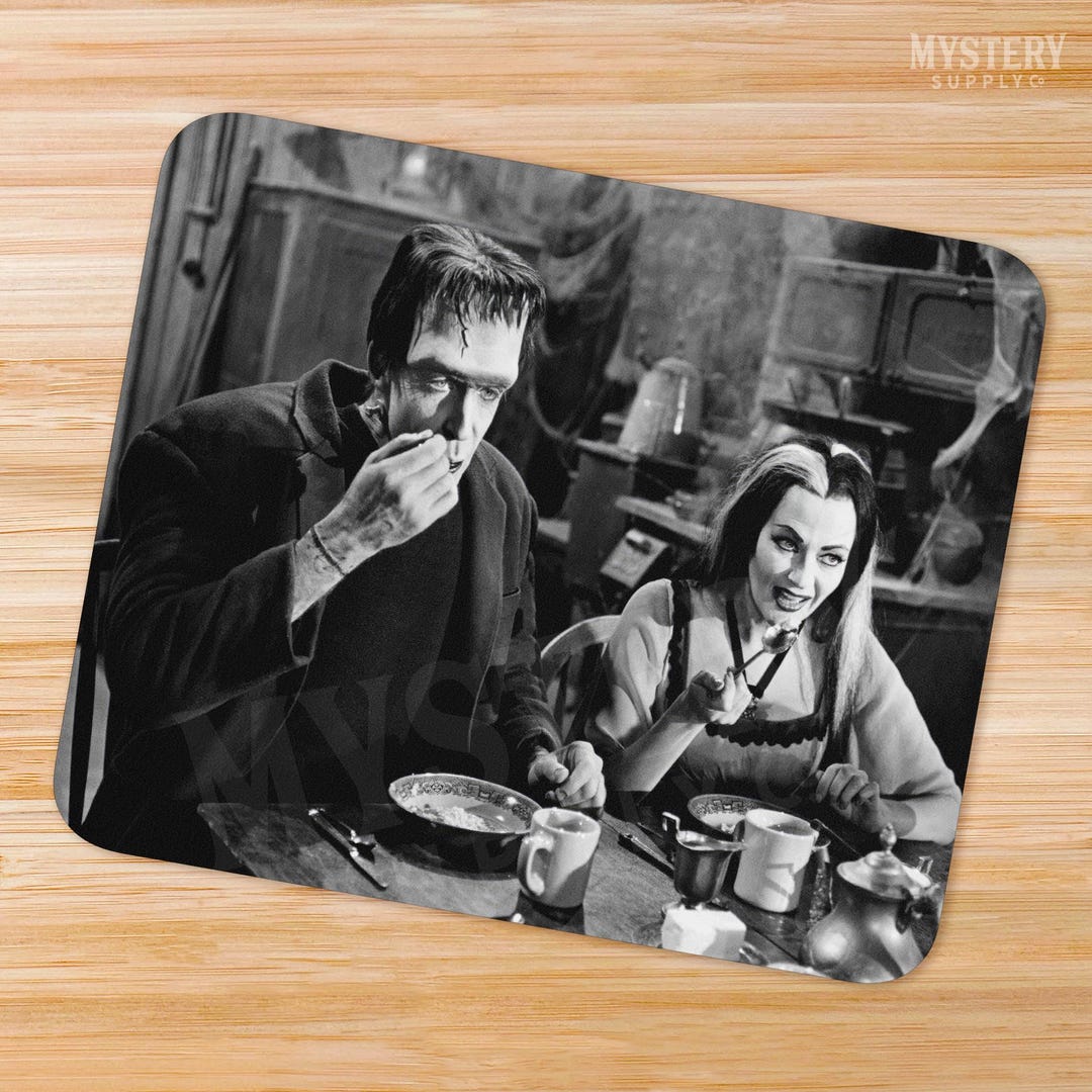 The Munsters Herman and Lily Vintage Frankenstein Vampire Horror Photo ...