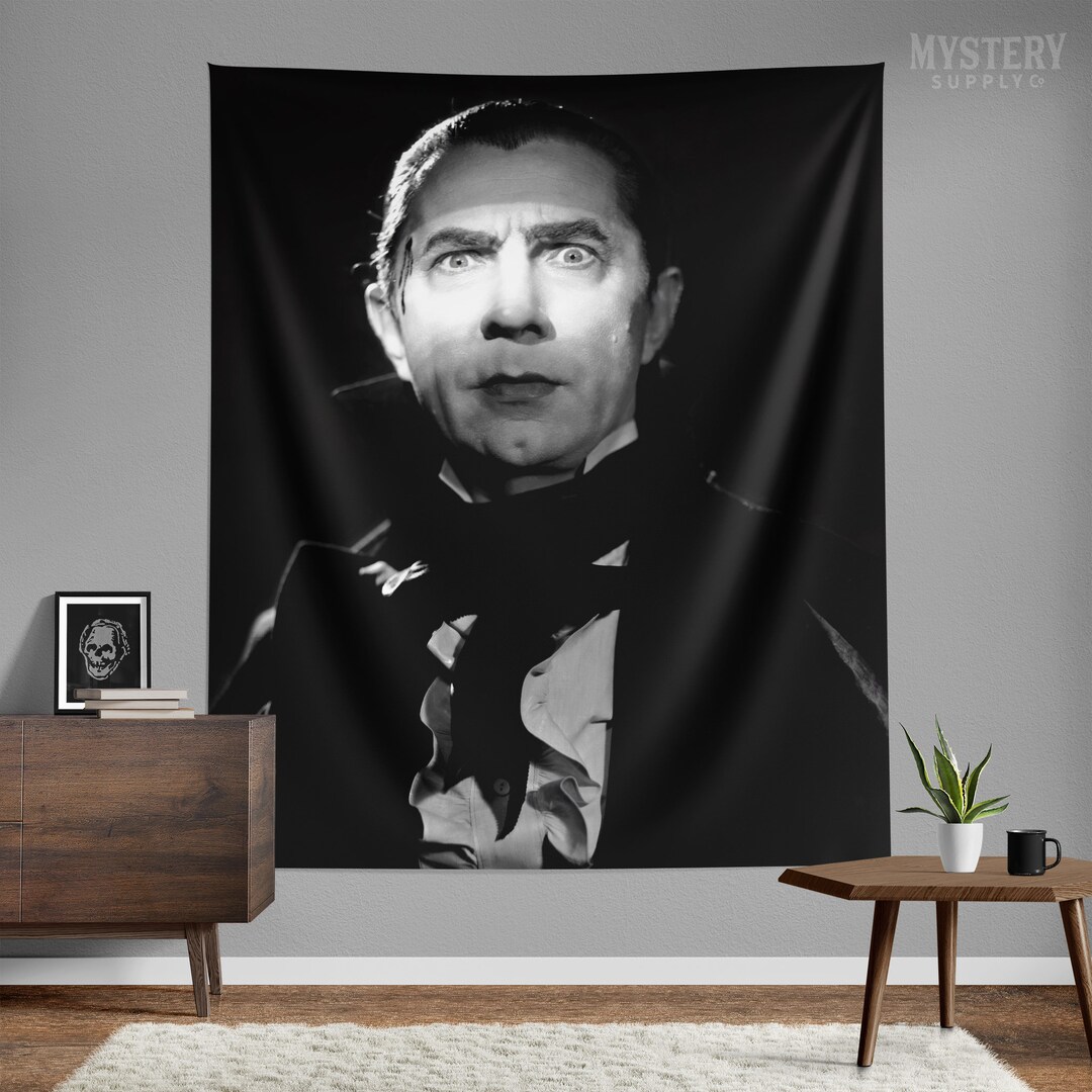 Dracula Vintage Horror Movie (mark of the Vampire) Wall Tapestry / Wall ...