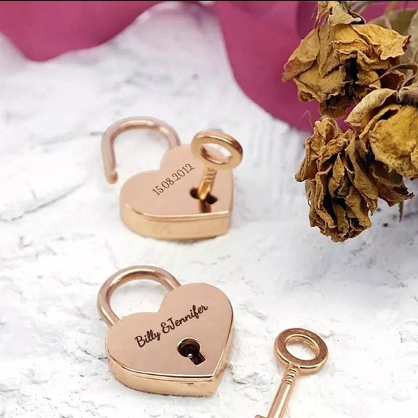 Engraved Padlock - Etsy