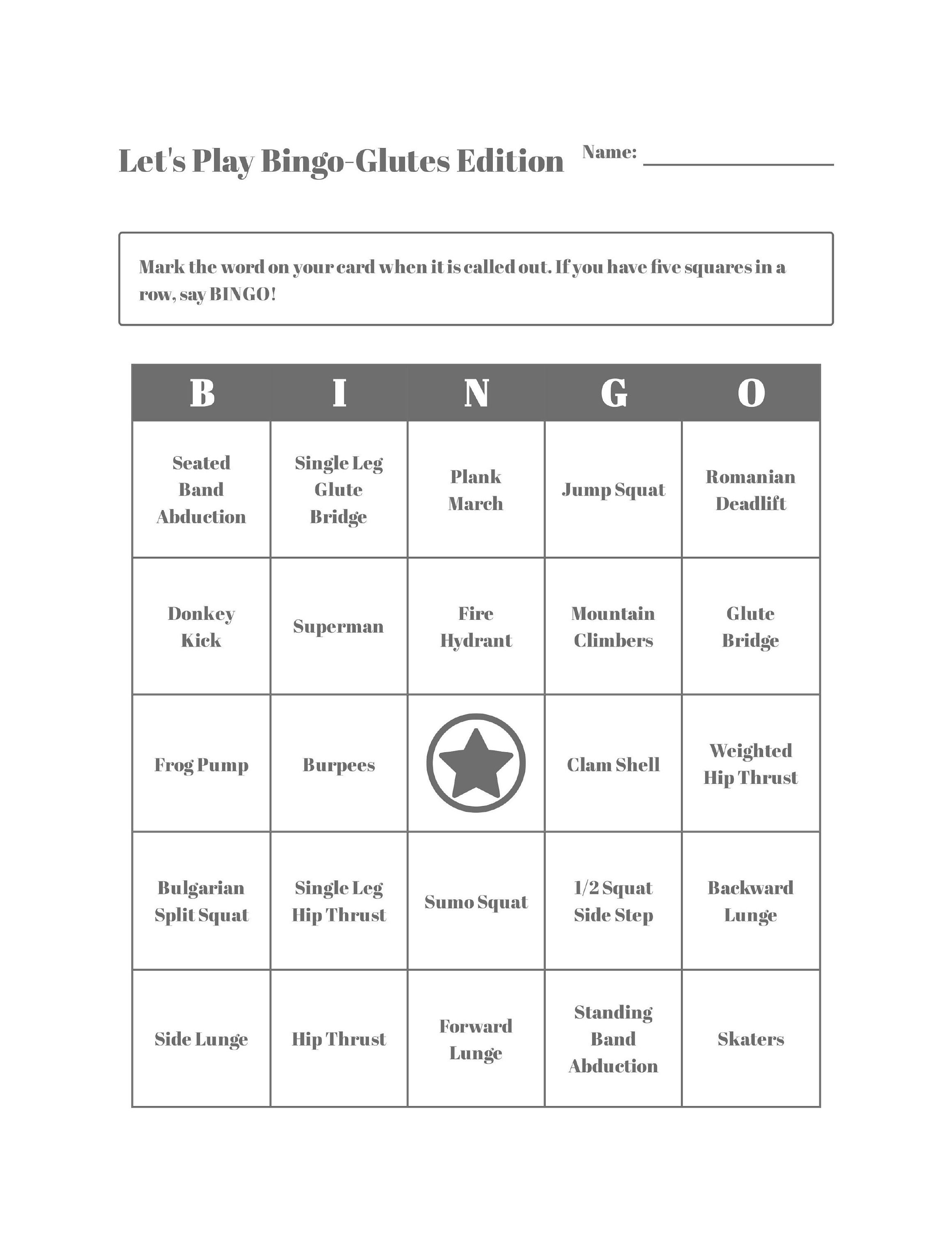 Spring Into Action-fun Fitness Activities - Etsy