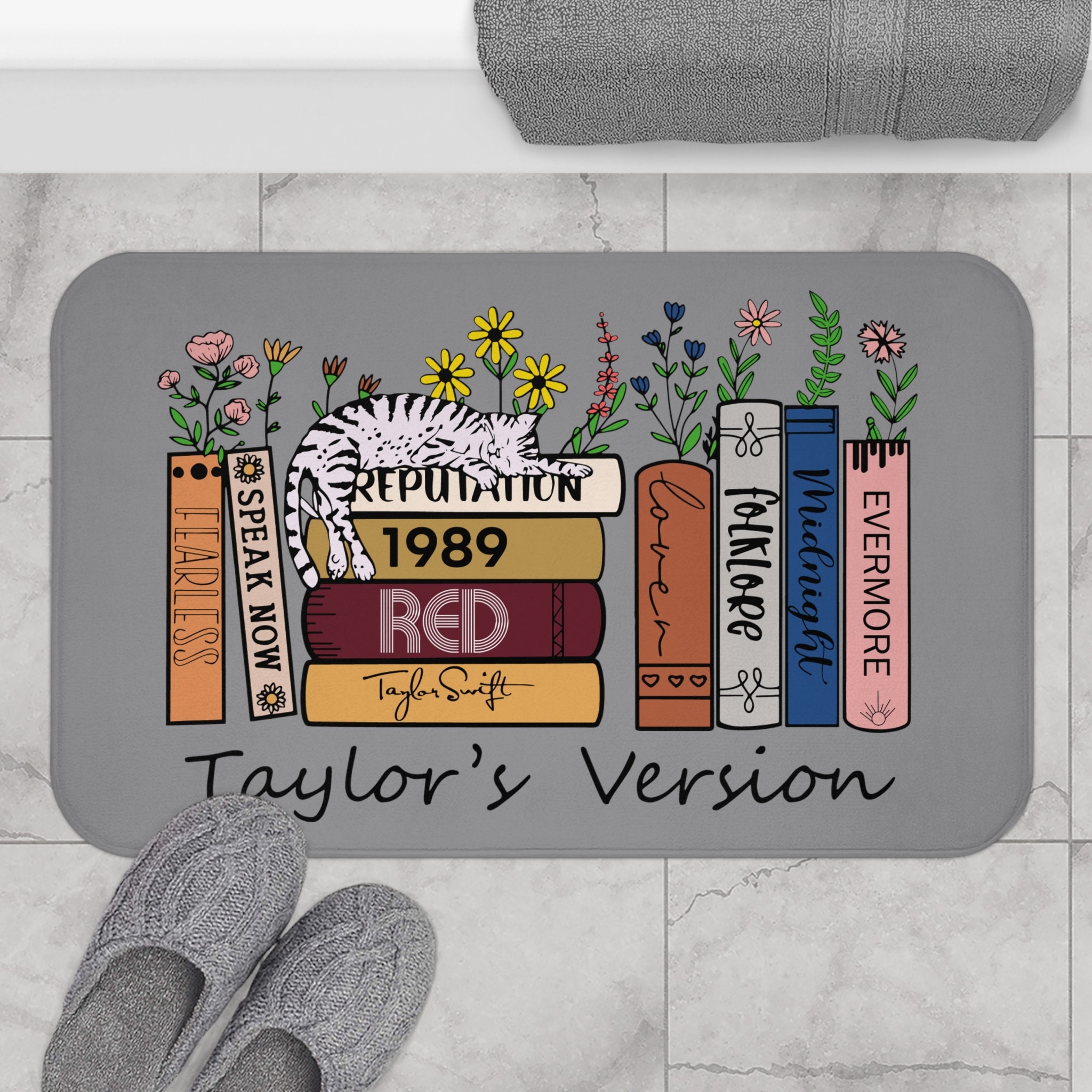 Taylor Swift Rug, Taylor TS Bath Mat, TS Swiftie Plush Kitchen or ...
