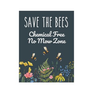 Pollinator Garden Flag Sign, Pollinator Sign, Do Not Spray Garden Sign ...