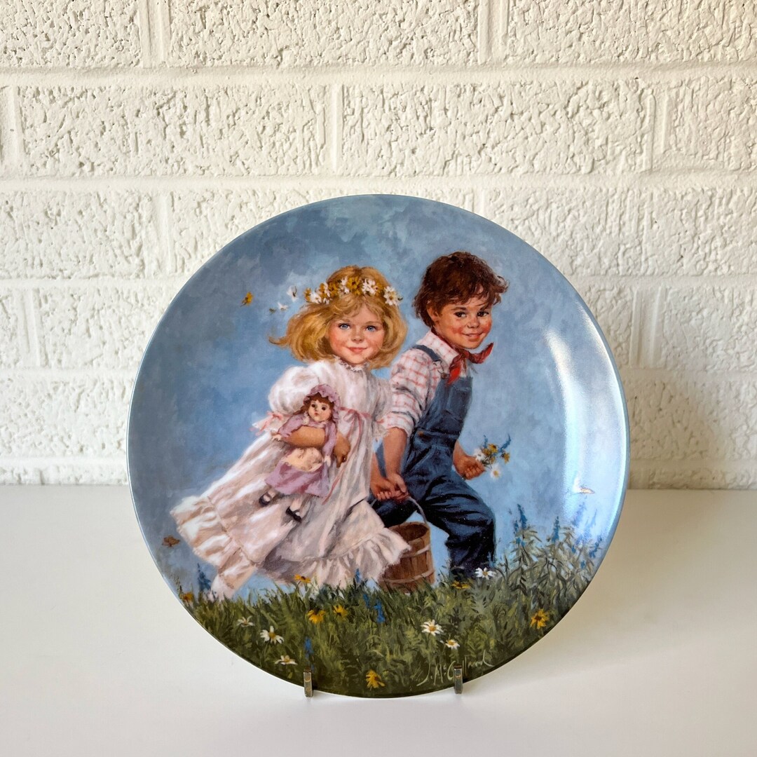 Vintage Jack and Jill Decorative Plate | John Mcclelland | Bradex ...