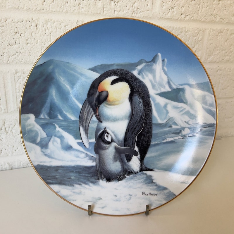 Penguin Plate - Etsy