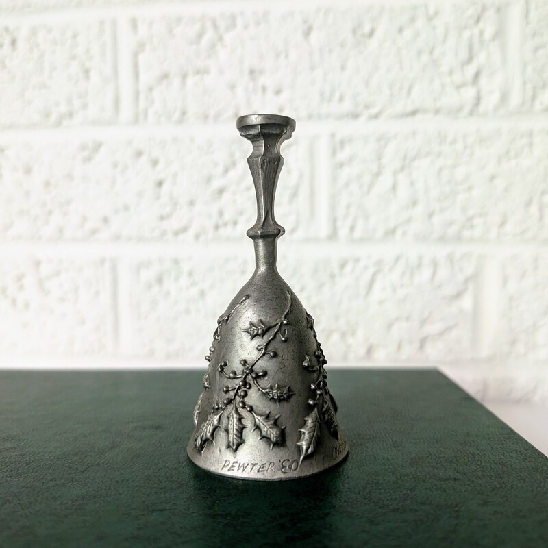 Pewter Bells - Etsy