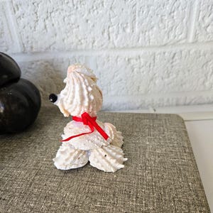Vintage Seashell Dog Figurine | Natural Genuine Seashells | Puppy - Etsy