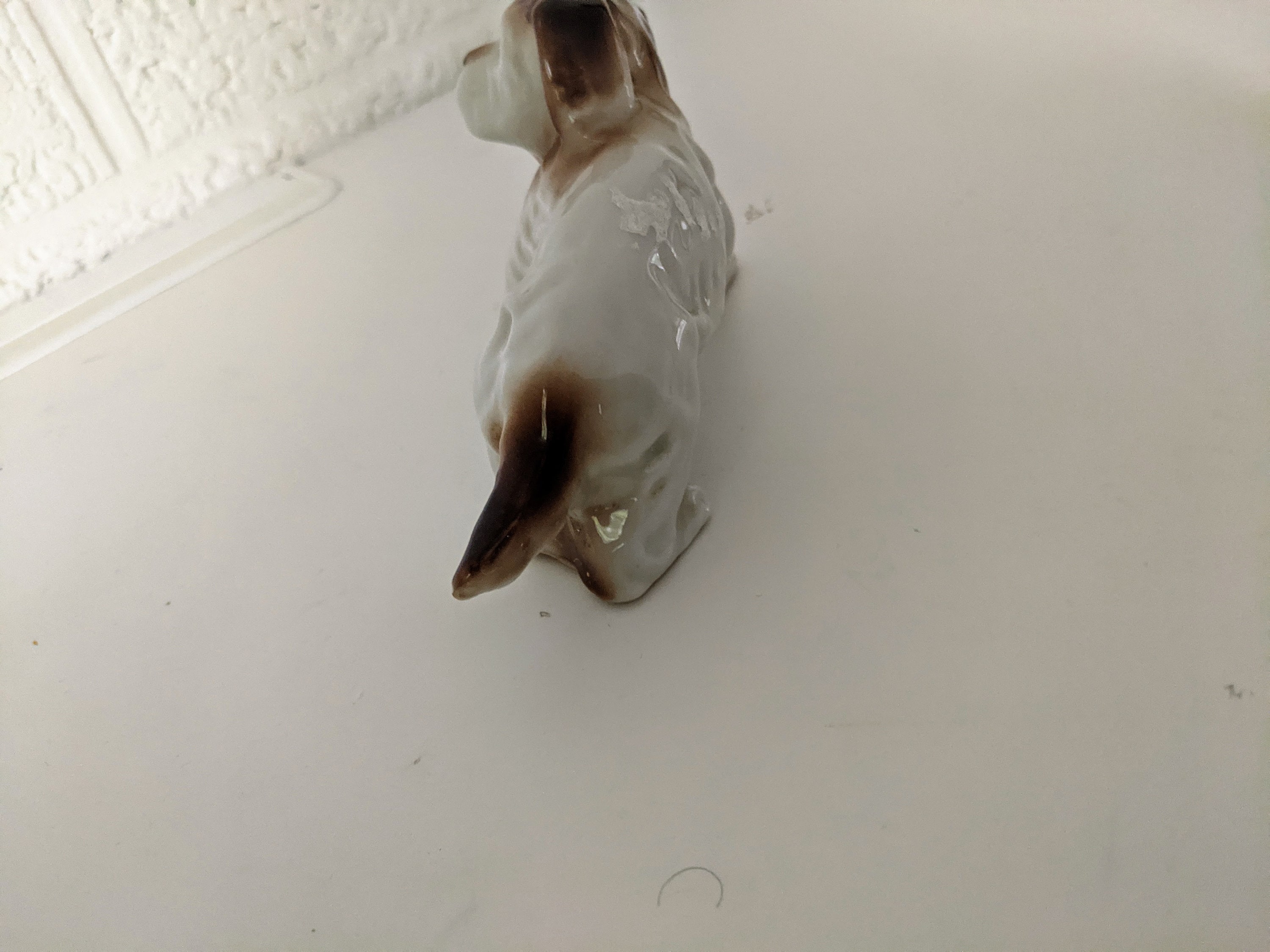 Vintage Porcelain Dog Made in Japan - Etsy