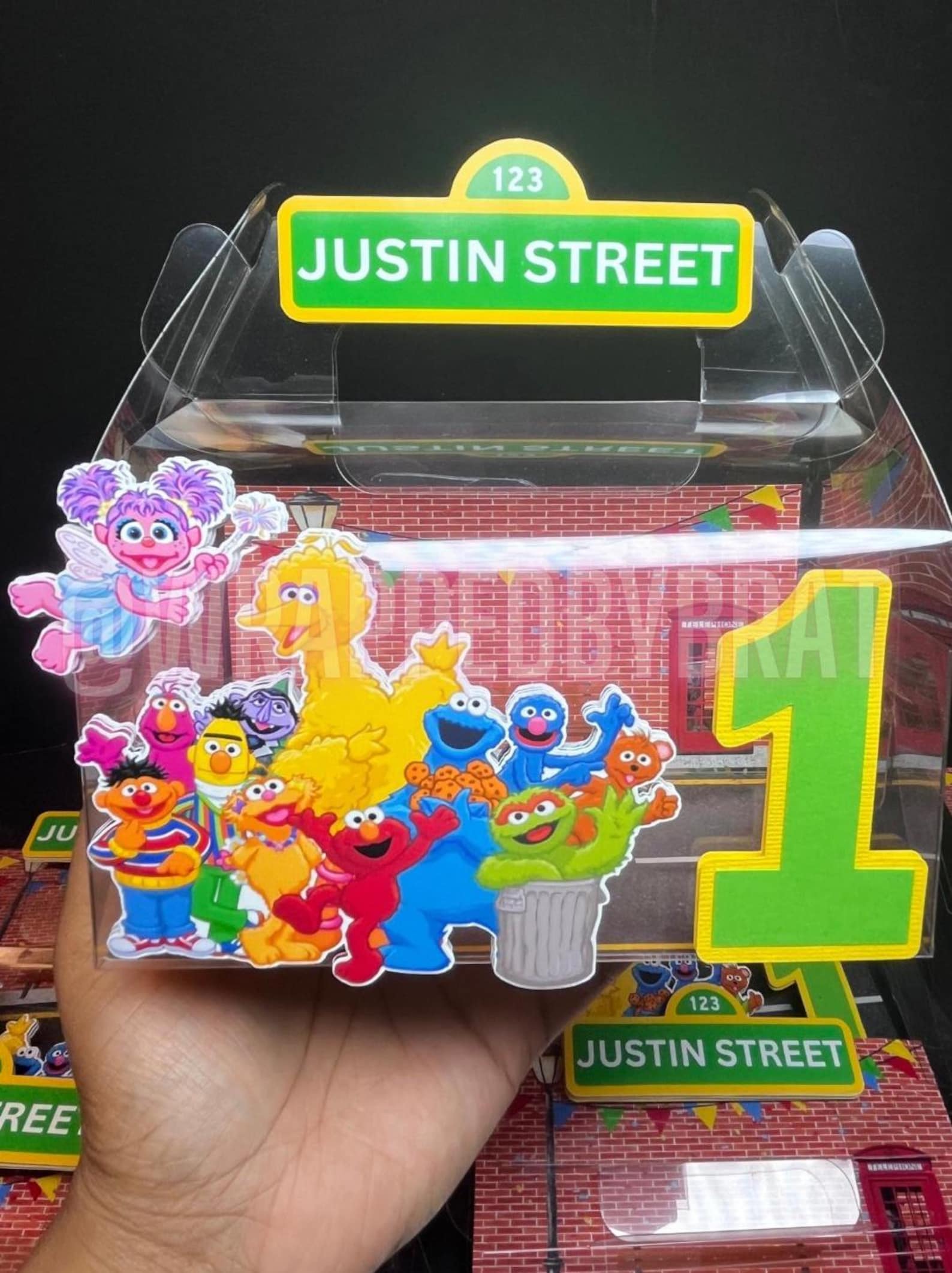 ABC Street 3D Clear Gable Boxes - Etsy