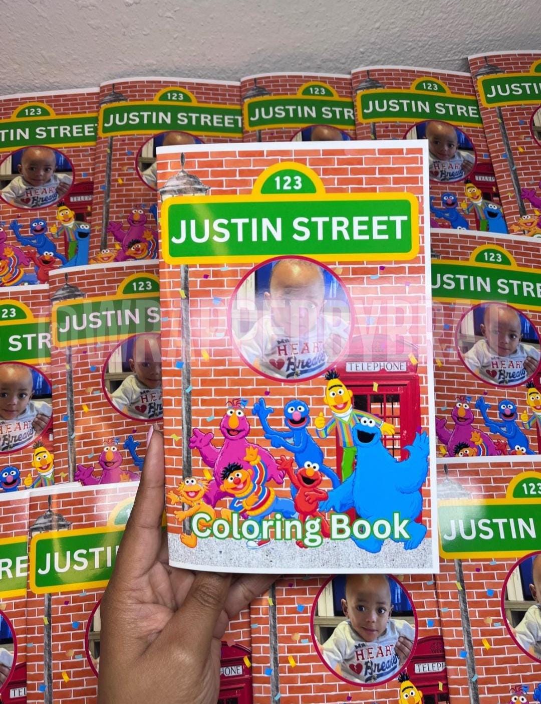 ABC Street Coloring Books - Etsy
