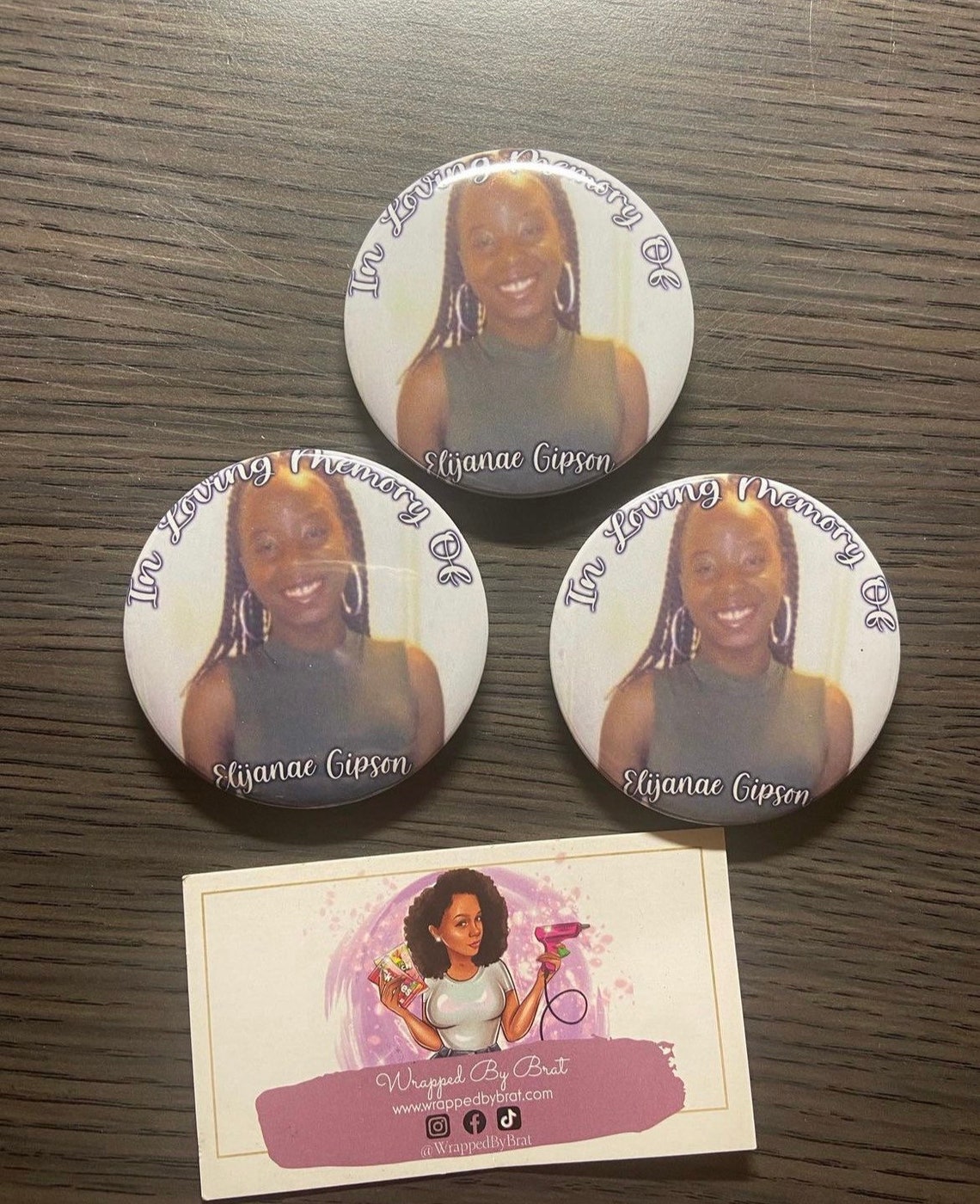 Custom Memorial Pins - Etsy