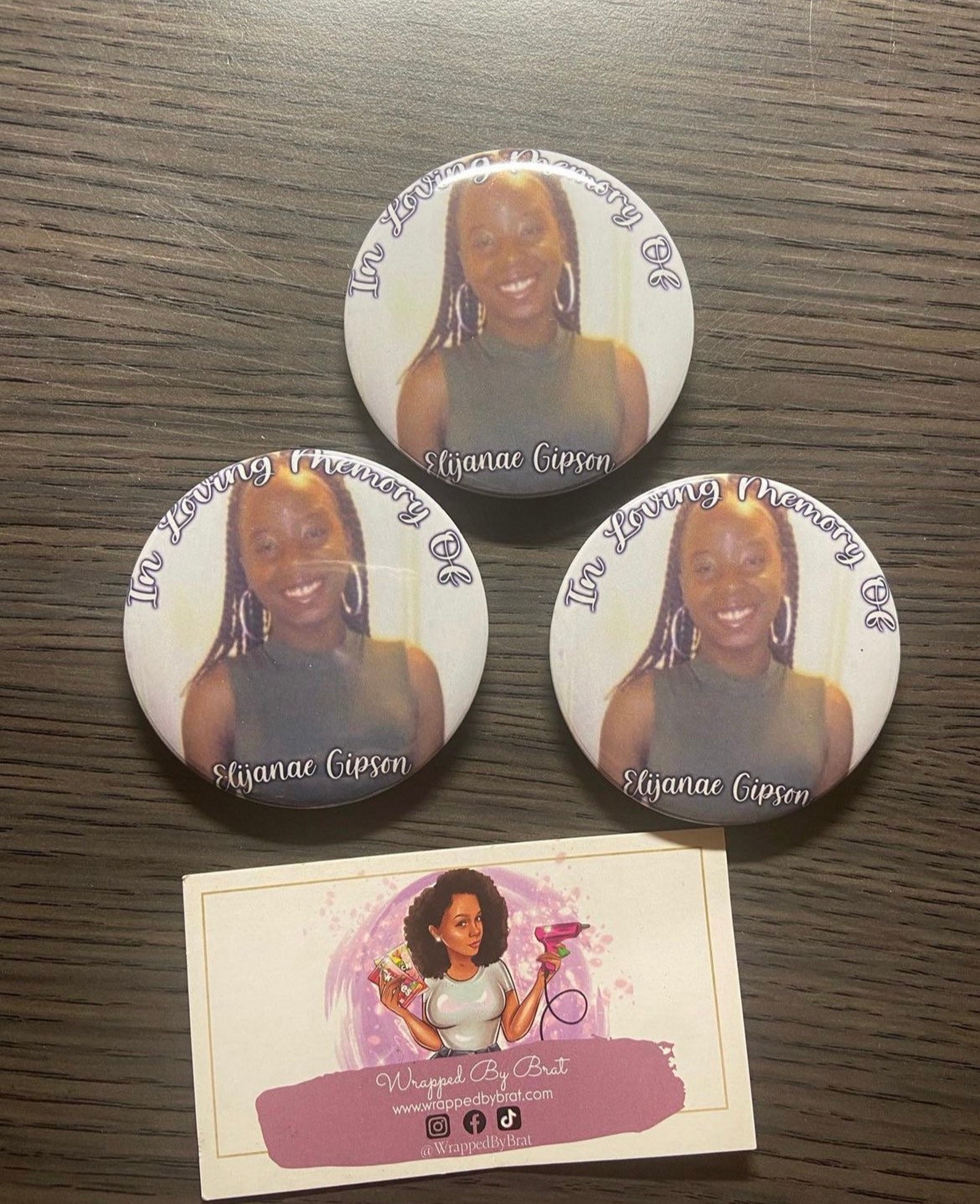 Custom Memorial Pins - Etsy