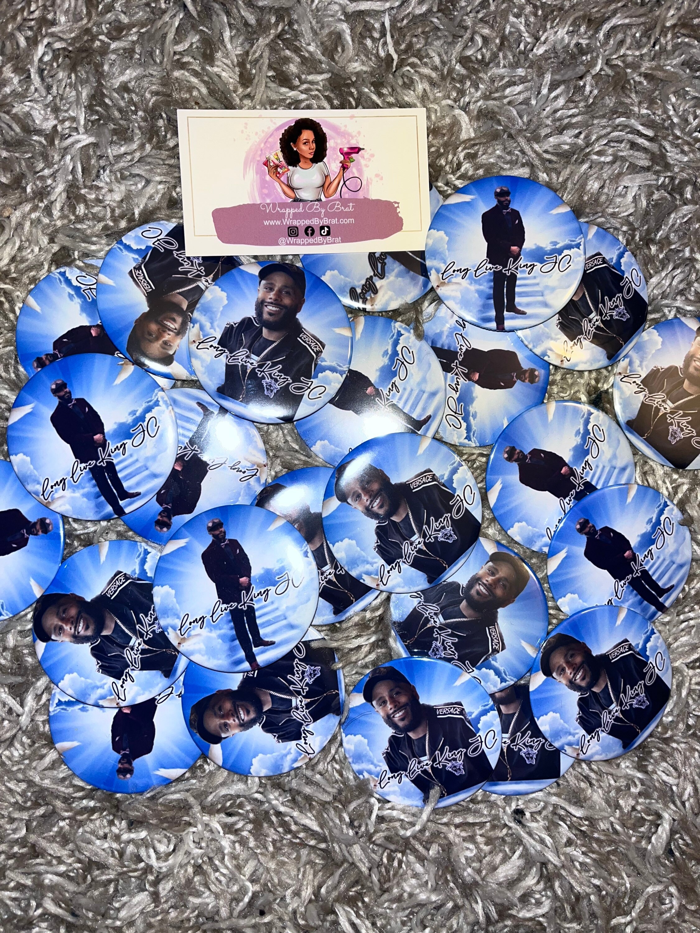 Custom Memorial Pins - Etsy