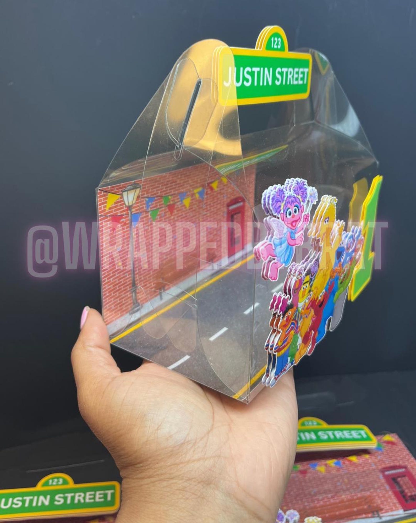 ABC Street 3D Clear Gable Boxes - Etsy