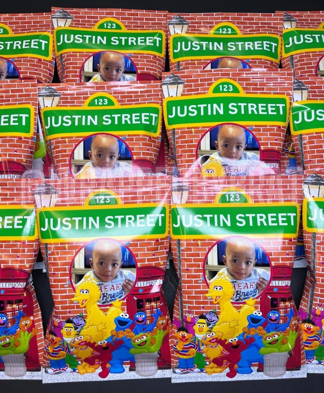 ABC World Chip Bags - Etsy